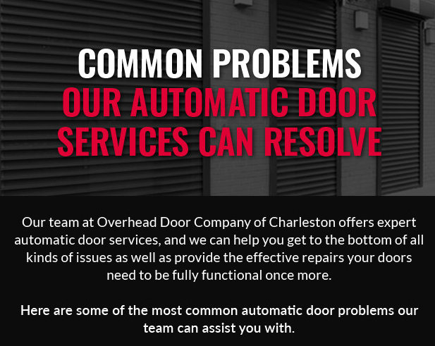 Common Problems Our Automatic Door Services Can Resolve [infographic ...